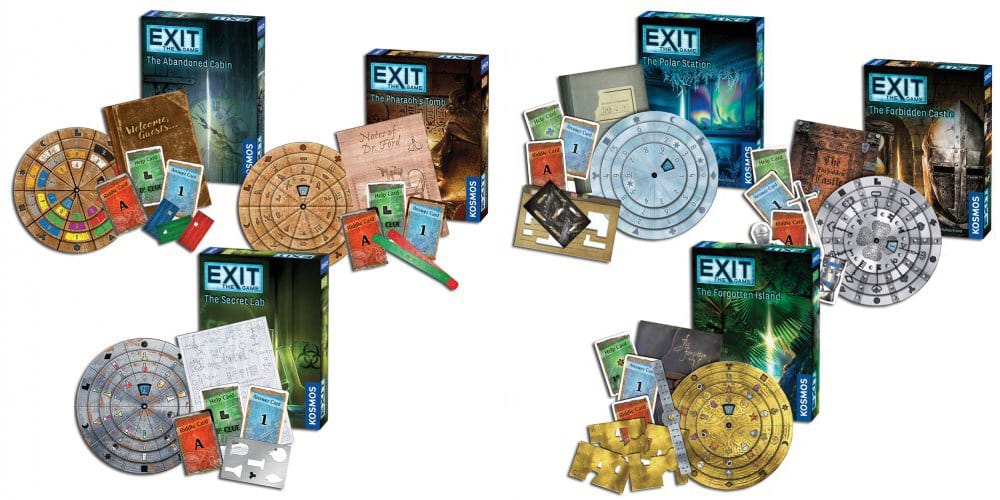 Exit The Game Review Co op Board Games Exit The Game Review Co op Board Games