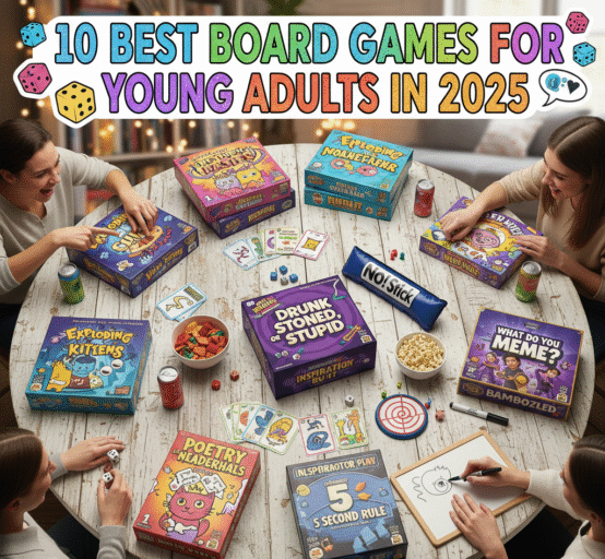 10 Best Board Games for Young Adults In 2025